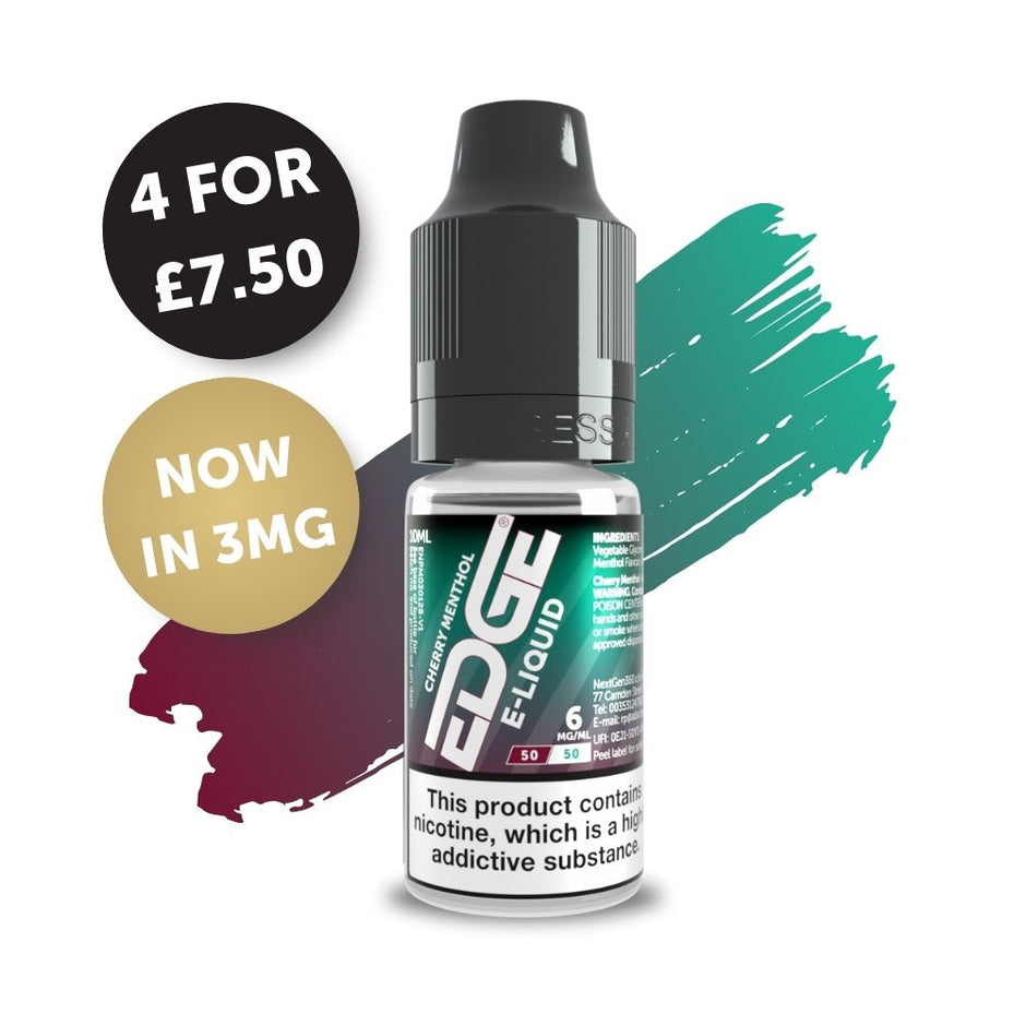 E-Liquids & Vape Juice | The Full Range Of EDGE Vaping