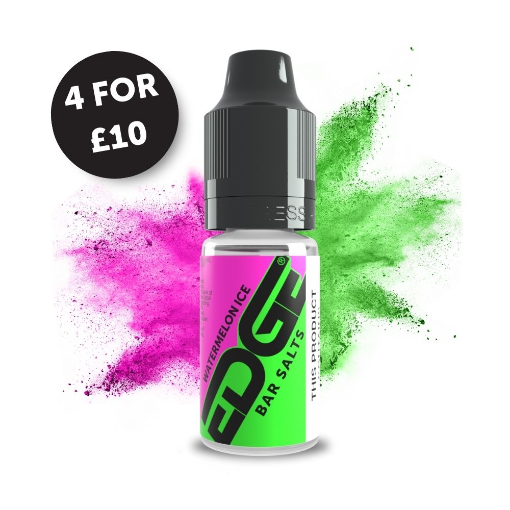 Bar Salts | Disposable Vape Flavour Nic Salt E-Liquid – EDGE Vaping
