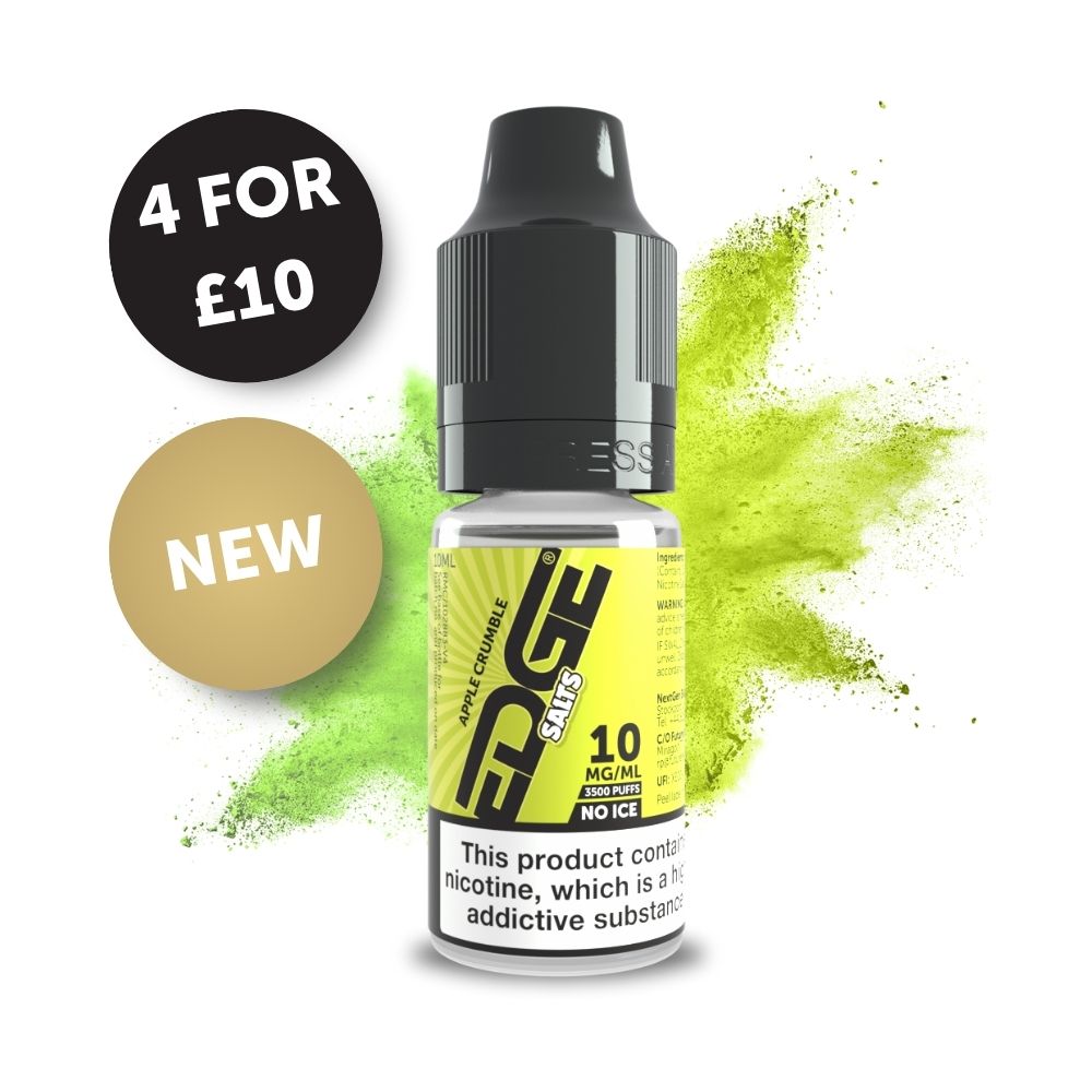 Apple Crumble Bar Salts Desserts Nic Salt - EDGE Vaping