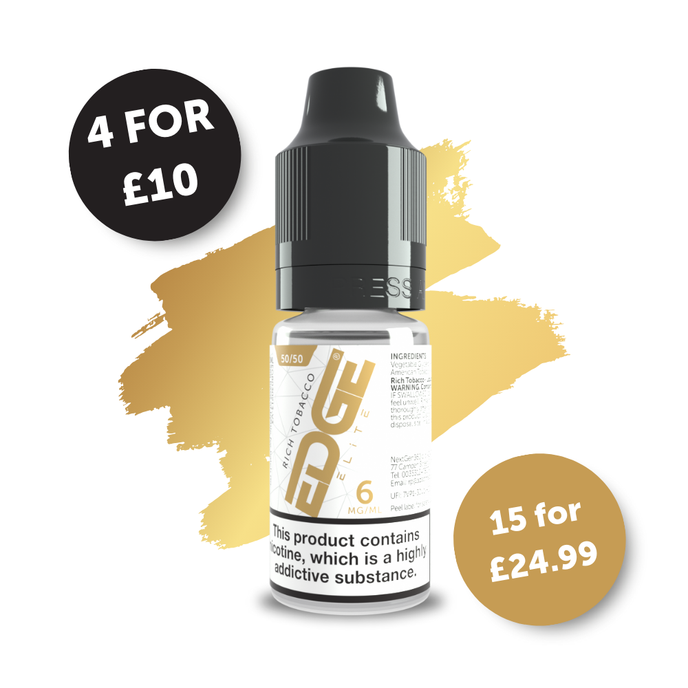 Tobacco E-Liquid - Edge Vaping