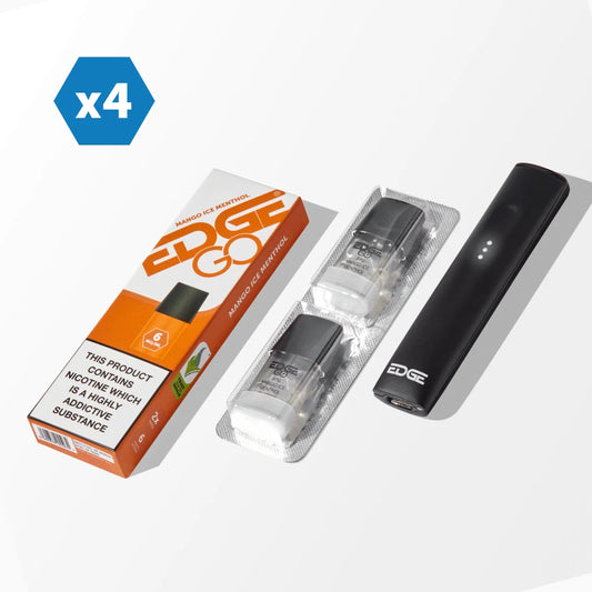 EDGE GO E-Cigarette Vape Pod Flavours - EDGE
